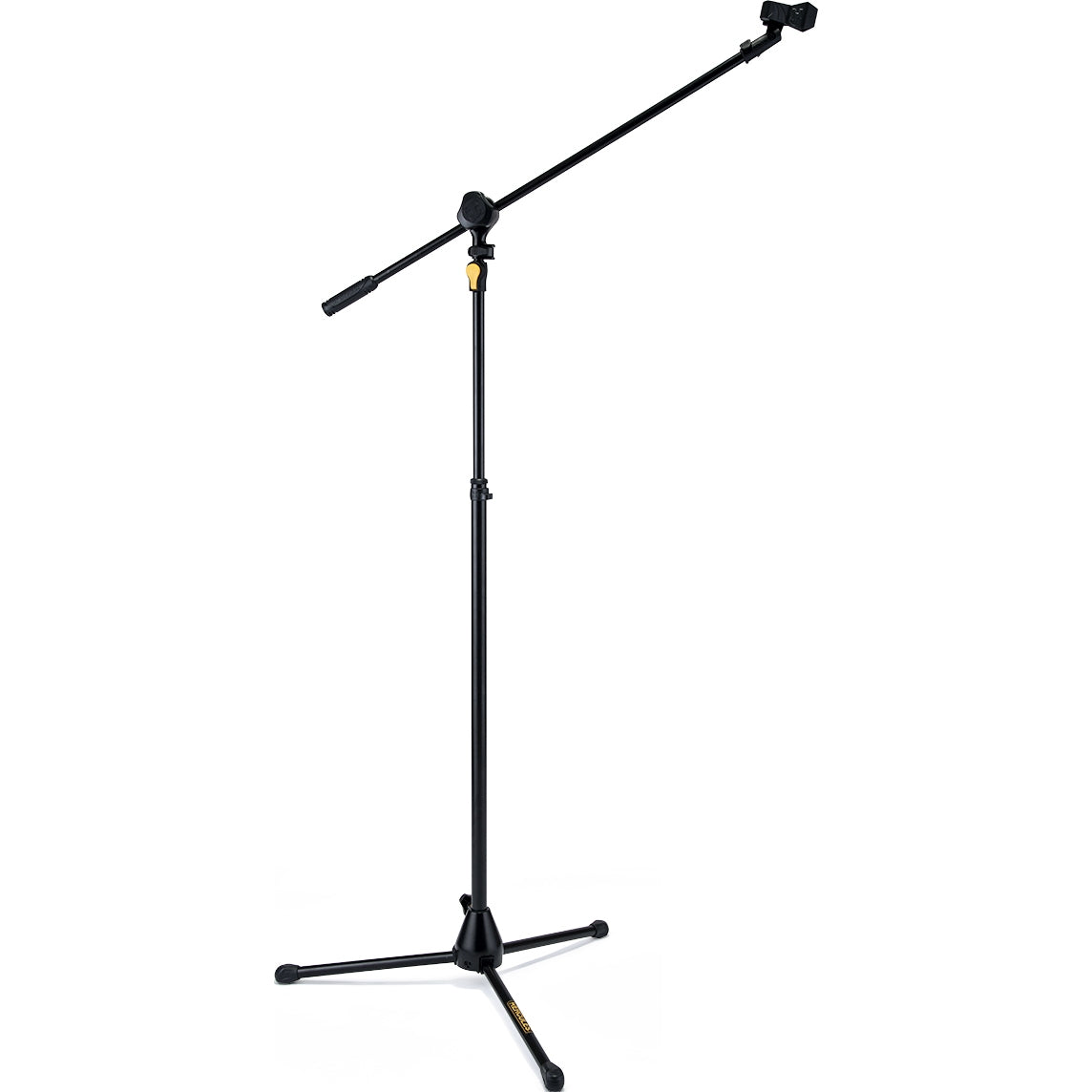 Hercules MS632B PLUS EZ Grip Tripod Microphone Stand w/ 2-in-1 Boom an